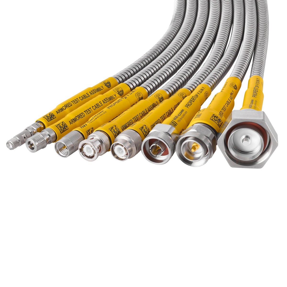 Armored Field Test Cables - For Viavi 3920, CX300, 8800 and Astronics ...