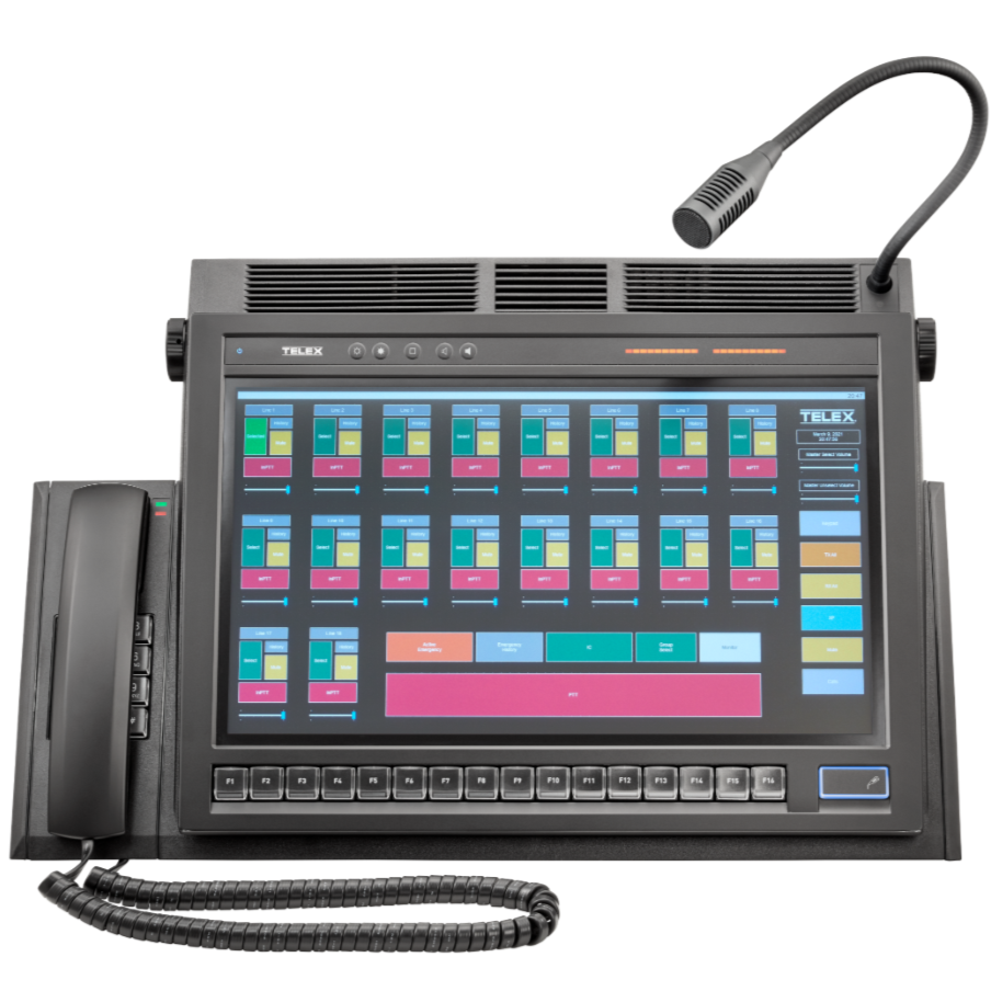Telex IP-3018 IP Console - 18 line, Public Safety Edition – Northcomm ...