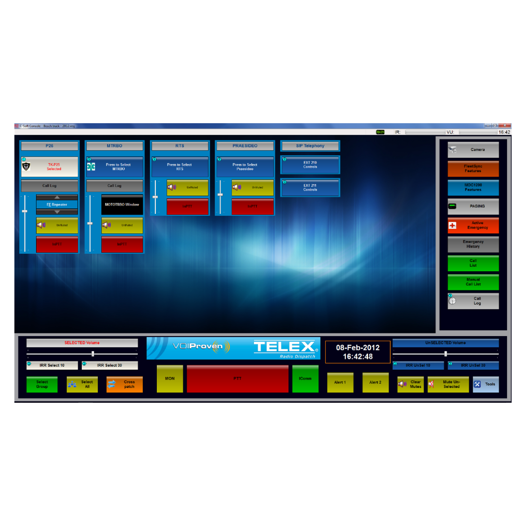 Telex C-Soft Dispatch Console Software v8 – Northcomm Technologies ...