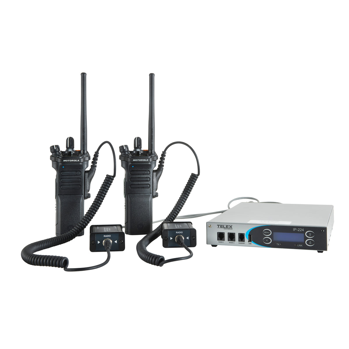 Telex IP-224 Portable Radio Interface Adaptor System – Northcomm ...